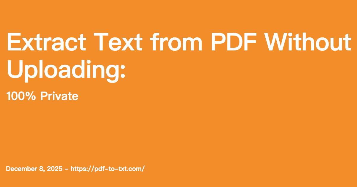 PDF to TXT Converter Free Online - Convert PDF to TXT File