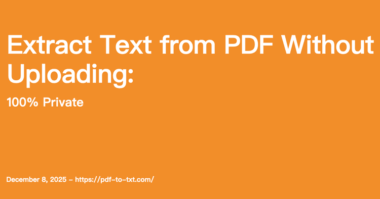 PDF to TXT Converter Free Online - Convert PDF to TXT File